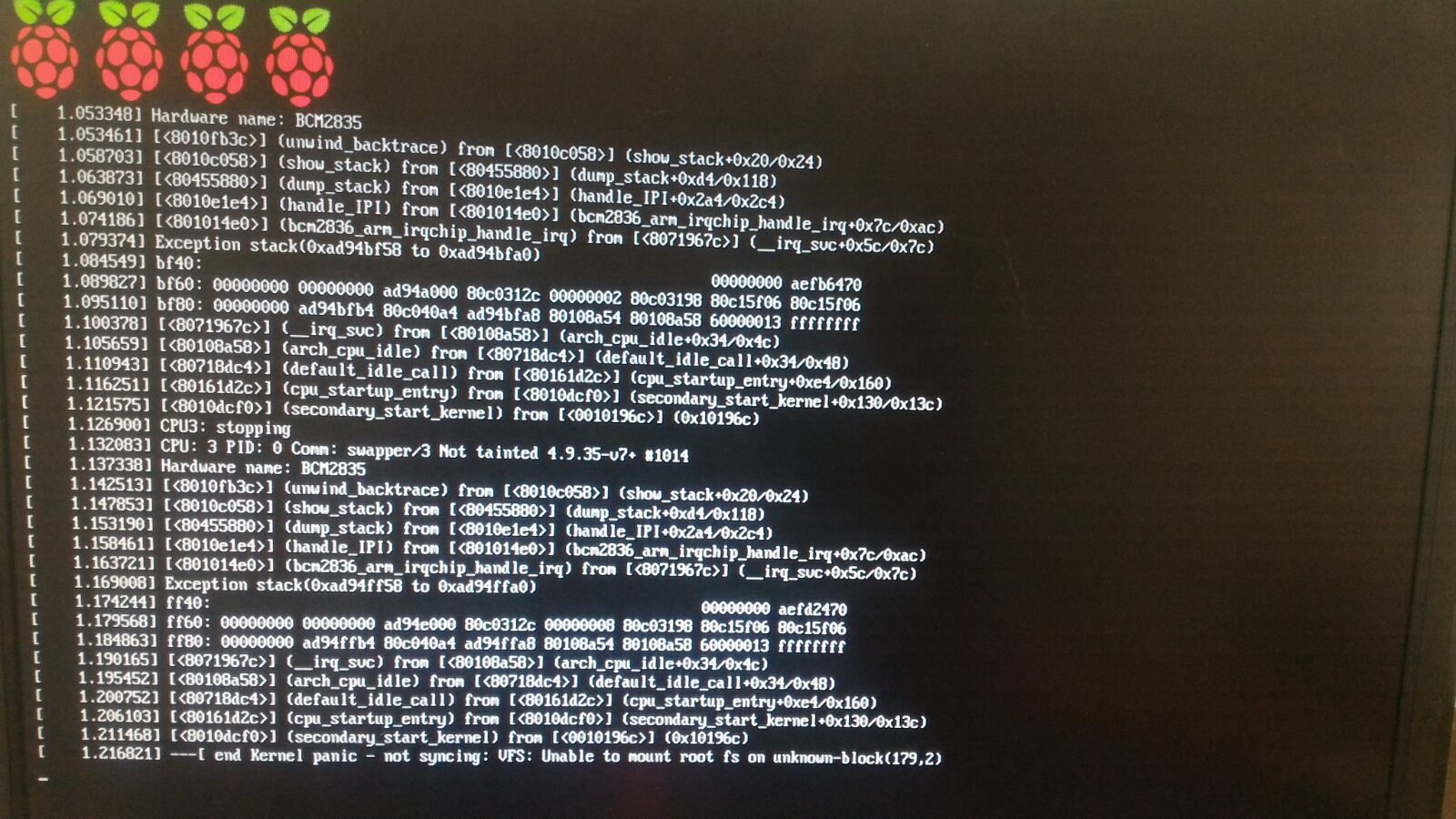 RetroPie v4.3 not runing, and screen display problem. - RetroPie Forum