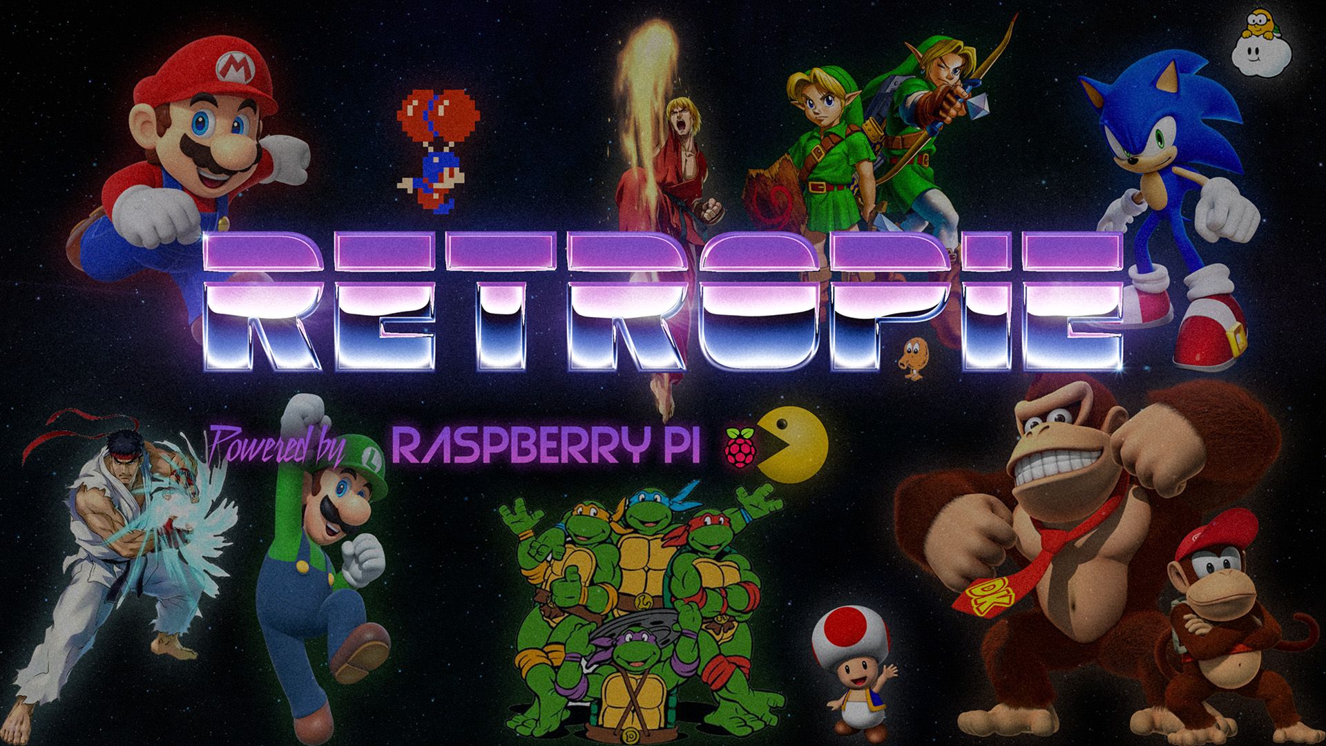 Retro style splash screen - RetroPie Forum